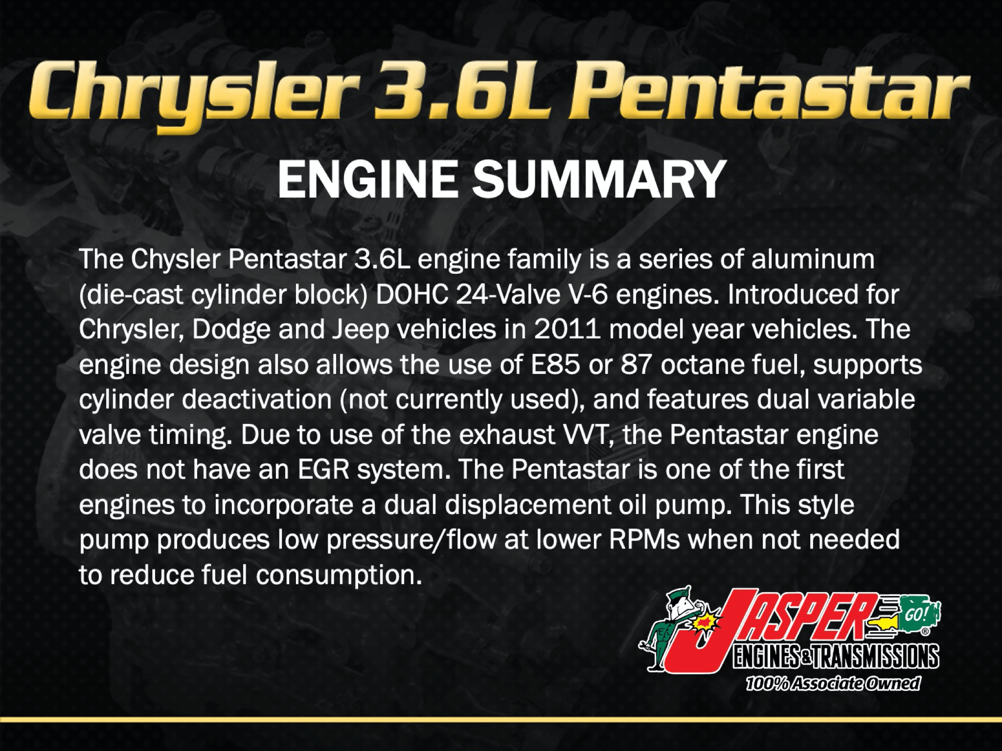 Jasper Remanufactured Engines Transmissions
