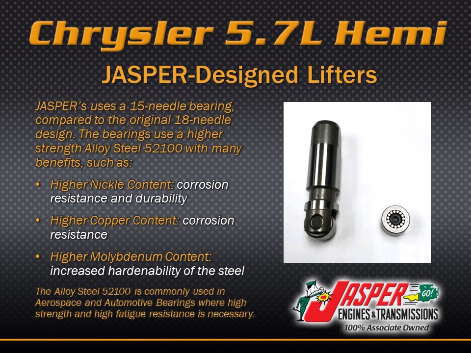 JASPER Remanufactured Engines & Transmissions