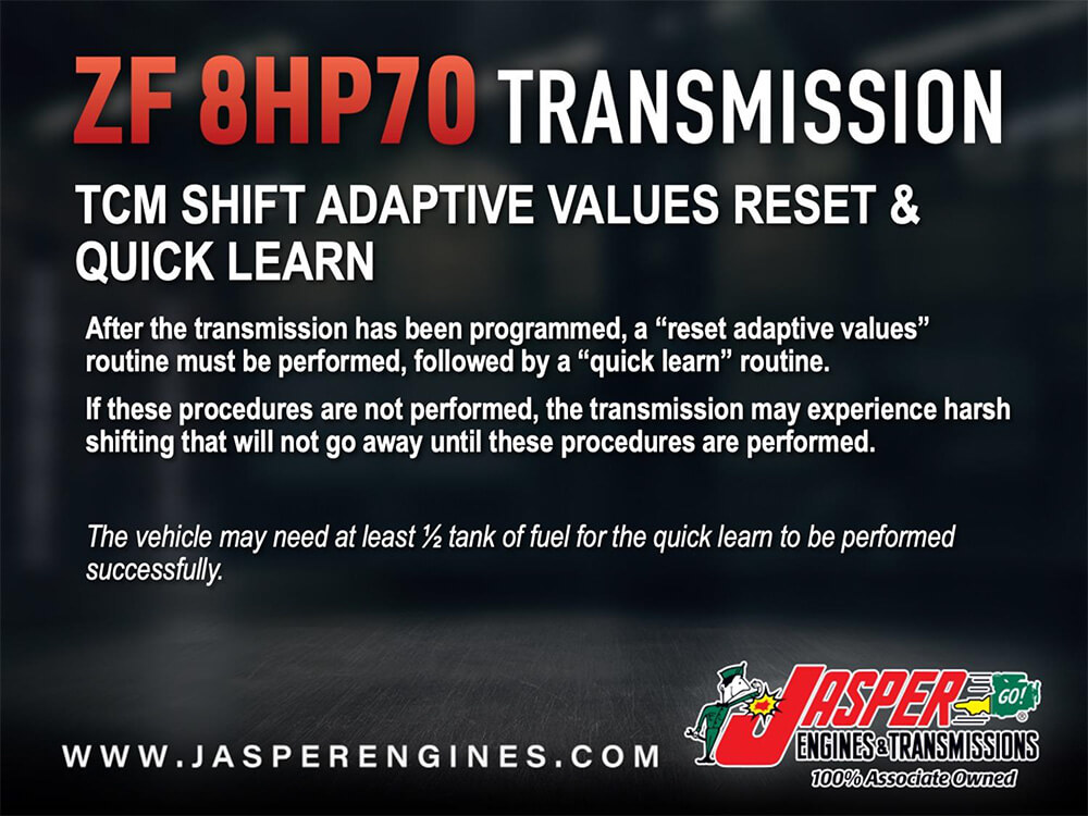 JASPER Remanufactured Engines & Transmissions